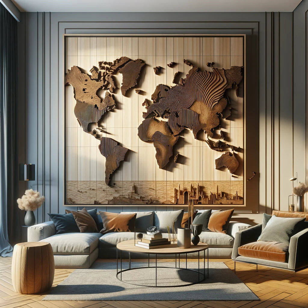 Maps as Art: How to Choose the Perfect Map for Your Space